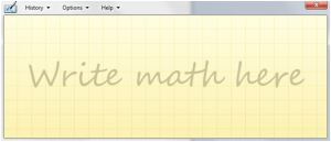 How to Use Math Input Panel