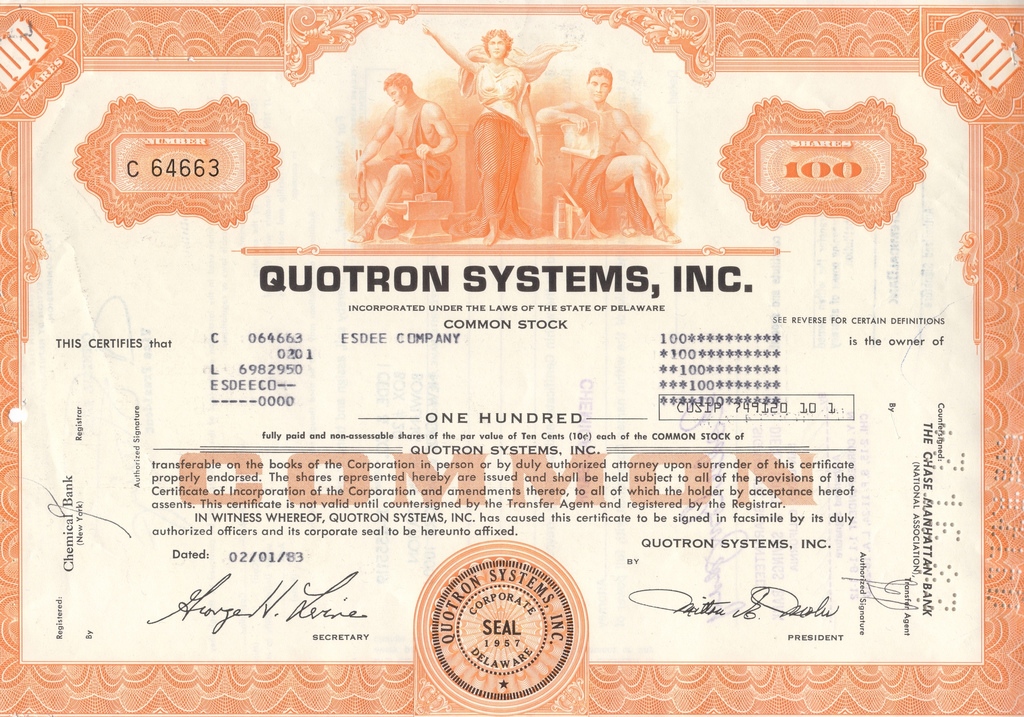 The Rise and Fall Of The Quotron Device